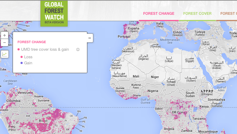 Track Deforestation on Google Maps : Design for disaster – aid, victims ...