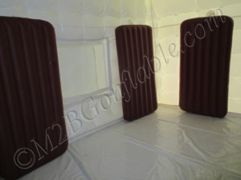 Inflatable Refugee Tents : Design for disaster – aid, victims ...